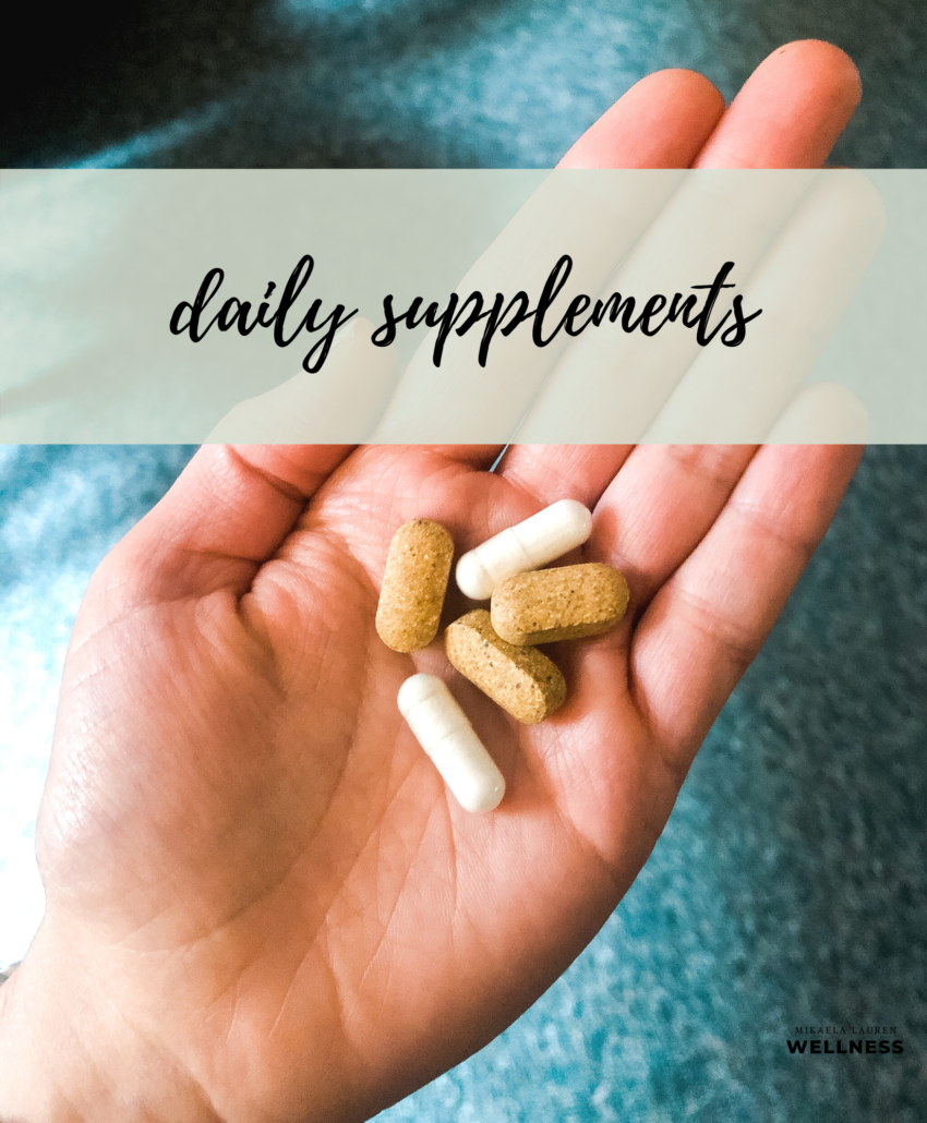 The Supplements I Take Daily